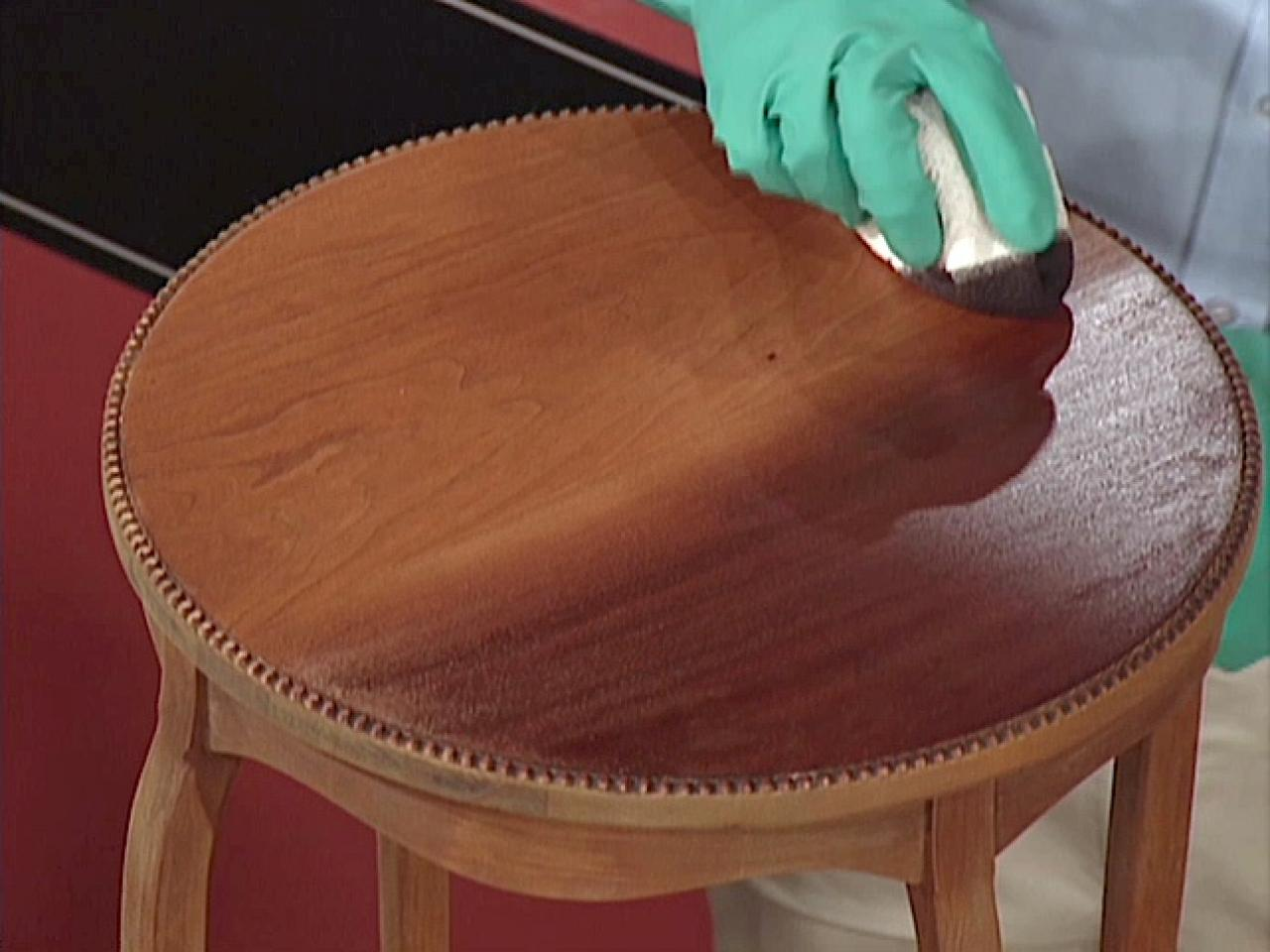 How to disinfect wood furniture and make it properly