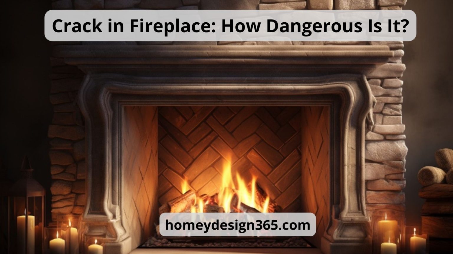 Crack in Fireplace: 5 Safety Tips to Keep You Out of Trouble